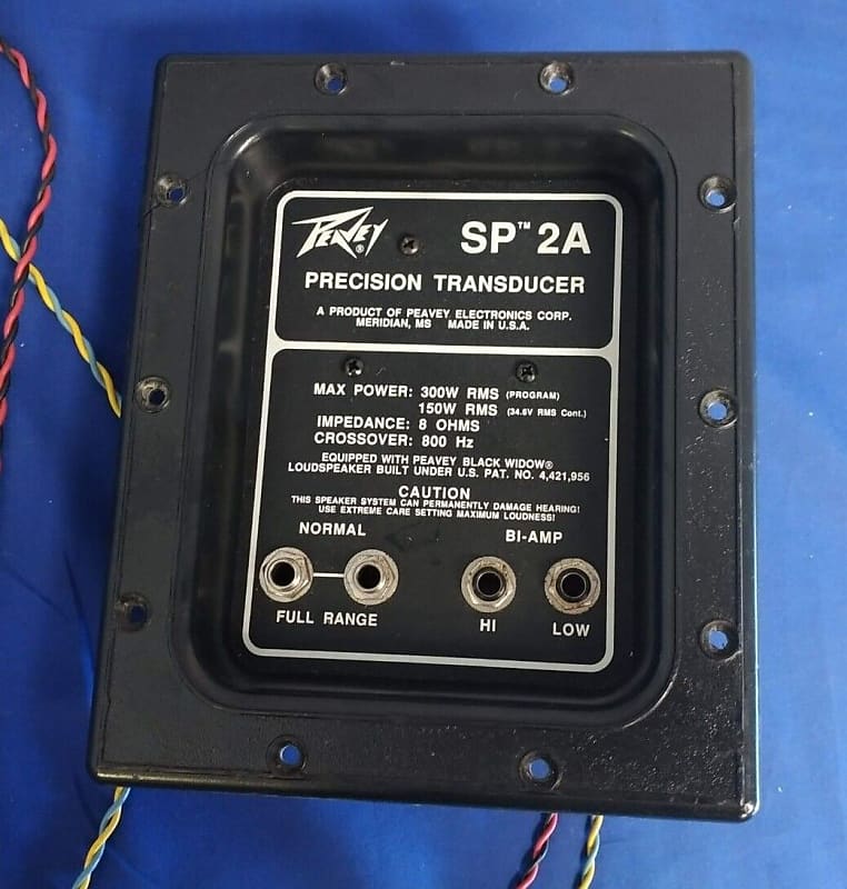 Peavey SP2A Transducer Crossover Only Tested Working | Reverb