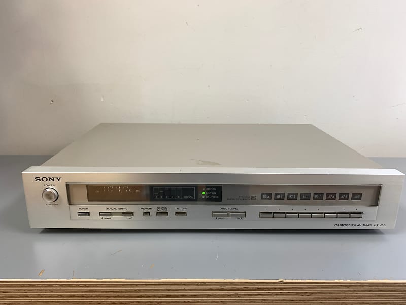 Sony ST-J55 Stereo Tuner | Reverb