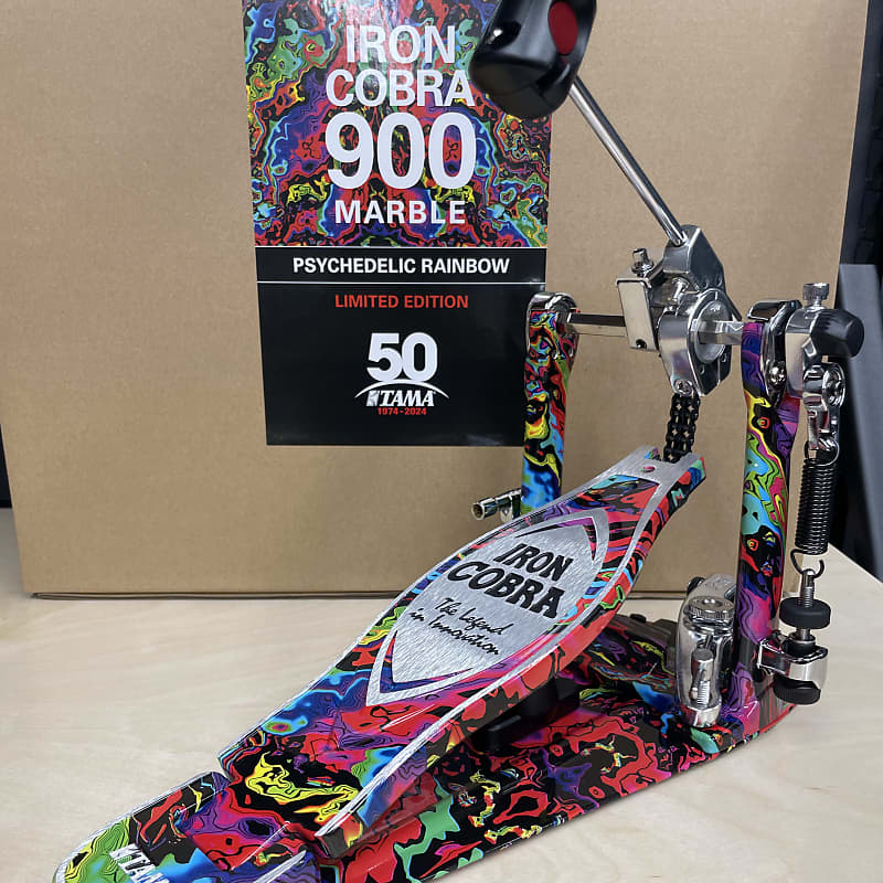Tama 50th-anniversary Limited Iron Cobra Power Glide Kick | Reverb