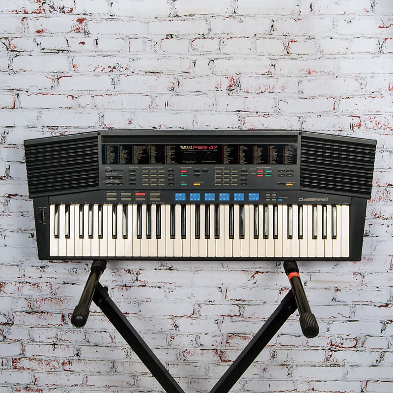 Yamaha - PSR-47 - 1980s Synth Keyboard - x8946 - Vintage | Reverb