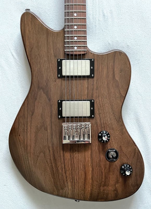 Custom Offset Telemaster Jazzmaster Firebird Walnut 24.75 | Reverb