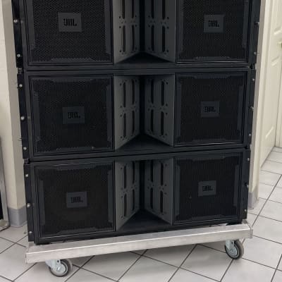 Qty. 6 - VERTEC VT4888 LINE ARRAY SPEAKERS WITH CARTS and | Reverb