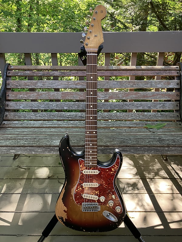 Fender Strat Relic - Partscaster - Sunburst Pre-CBS 60’s | Reverb