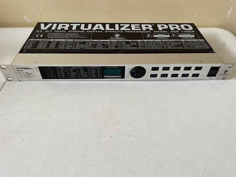 behringer Virtualizer DSP 1000P | Reverb