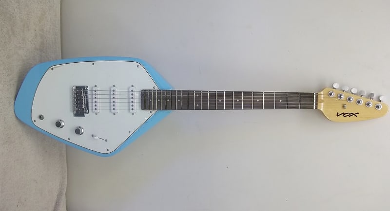 Vox "phantom" MK5 electric guitar 2015 blue | Reverb Canada