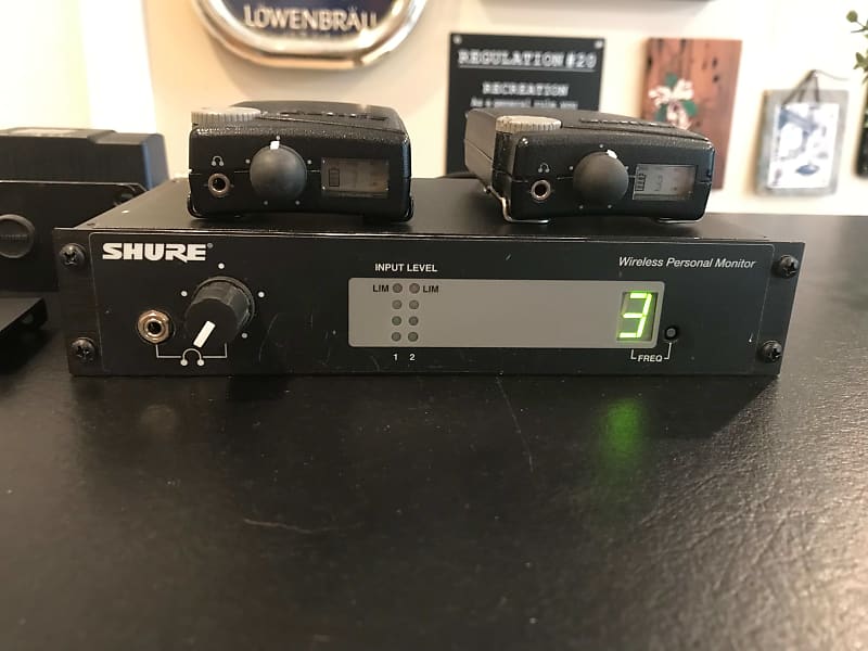 Shure PSM400 Wireless IEM Monitor System P4T P4R HF 722-746 | Reverb
