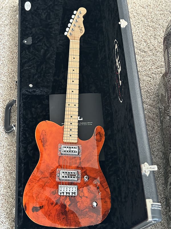 G&L ASAT Classic Telecaster Custom Shop Commissioned Leo | Reverb