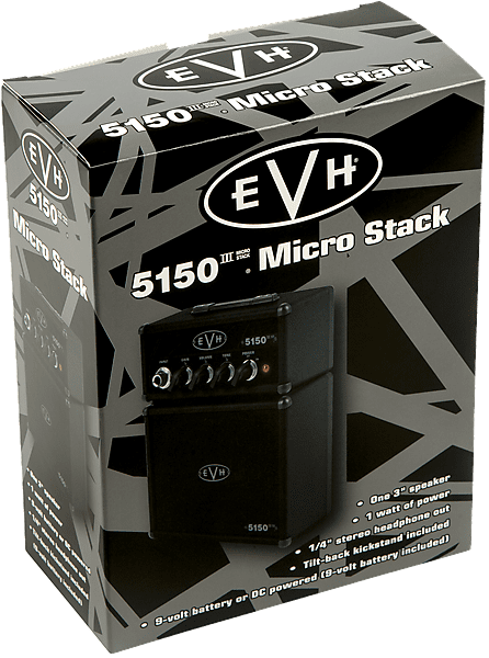 EVH Stealth Micro Stack Mini Amp Black | Reverb