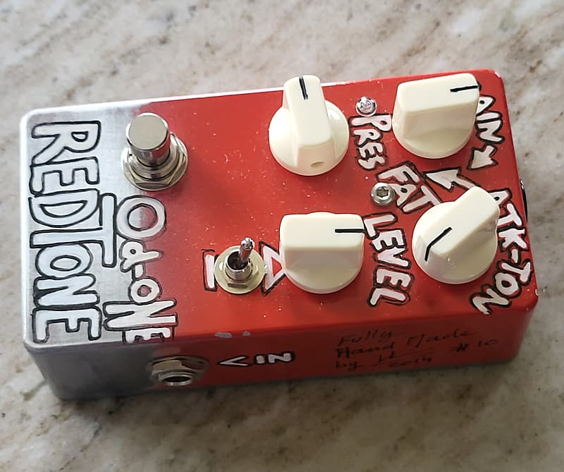 VL Effects RedTone Overdrive pedal 2014 Red | Reverb