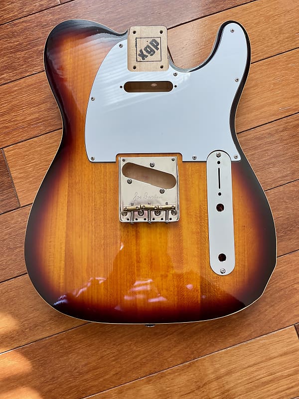 Telecaster Body, Beautiful Sunburst Top - Hardware and | Reverb
