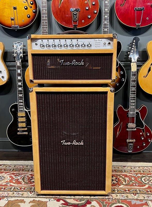 Two Rock Classic Reverb Signature 100/50 Watt Head Buckskin | Reverb