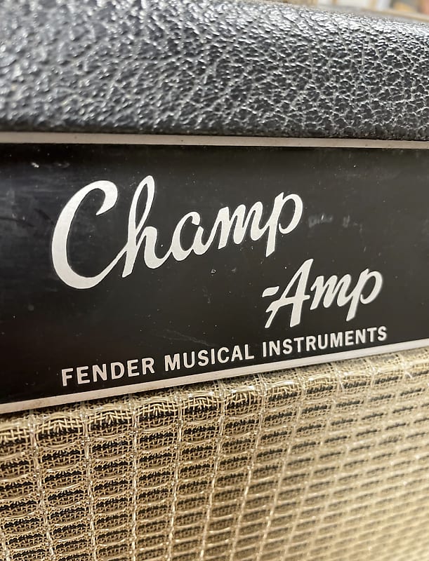 All Original! Fender Champ Amp 1966 | Reverb Canada