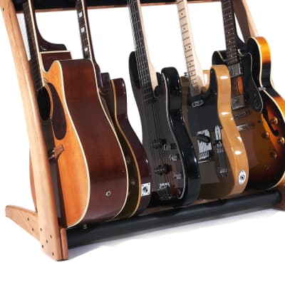 Ruach GR-2 Curve Customisable 5 Way Guitar Rack and Holder | Reverb UK