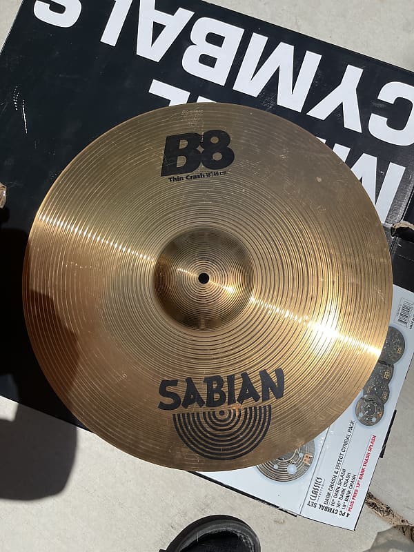 Sabian B8 performance 10/14/16/18/20 cymbal pack! | Reverb