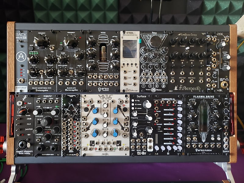 Modular Synth Lot with Arturia MiniBrute 2 Semi-modular | Reverb