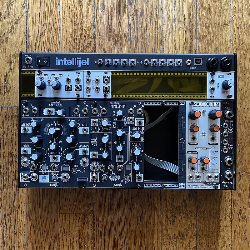 Intellijel Palette 62HP 4U Case with Power (Black) | Reverb