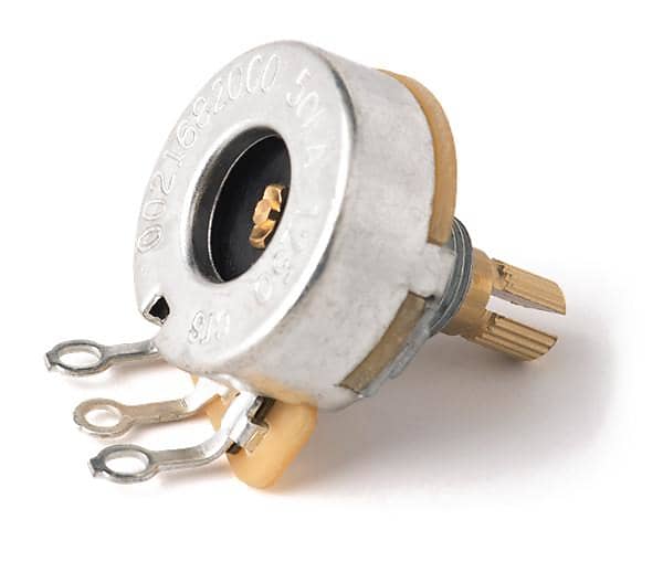 Fender CTS Control Pot, 50K Audio, Split Shaft, PC Mount | Reverb