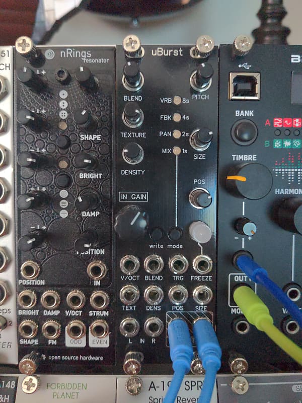After Later Audio uBurst (Mutable Instuments Clouds Clone) | Reverb
