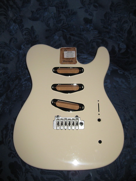 Warmoth Hybrid Telecaster with Wilkenson Tremolo 2016 Vintage | Reverb