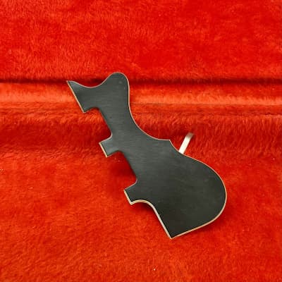 Hofner Verithin Pickguard c 1960’s Black 3 pickup original | Reverb