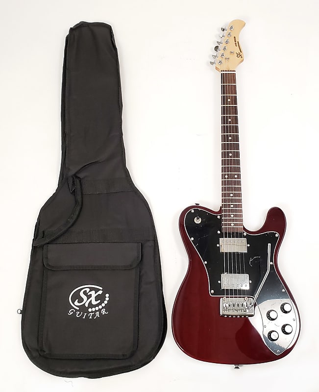 Electric Guitar with 2 Humbucking Pickups and Bag SX FURRIAN | Reverb