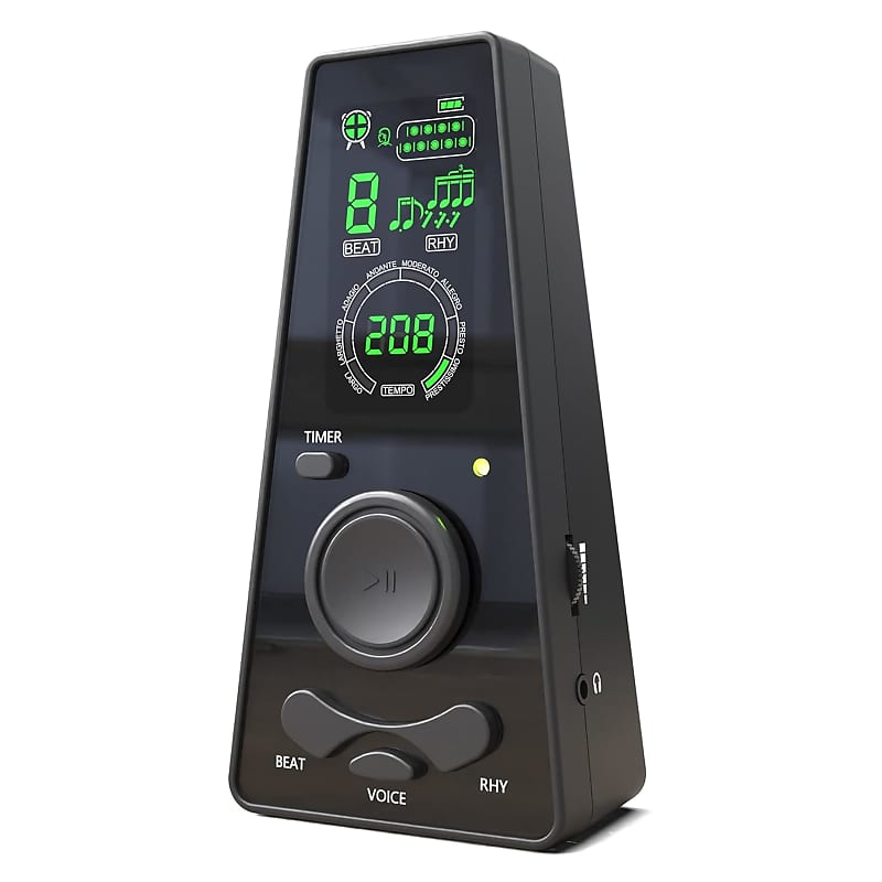Electronic Digital Metronome with Timer for Guitar, Piano, | Reverb