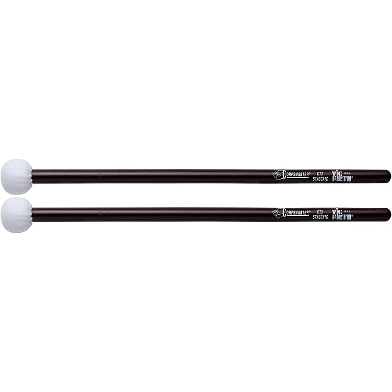 Vic Firth Corpsmaster Marching Timpani Mallets Staccato | Reverb