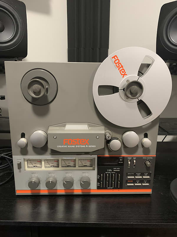 Fostex A-4 1/4" 4-Track Reel to Reel Tape Machine - 1983 | Reverb