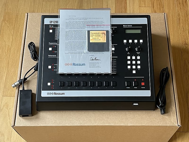 Rossum SP-1200 Sampler Excellent Complete with Box | Reverb