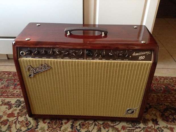 Fender Acoustasonic 150 FSR Mahogany Acoustic Combo Amp - | Reverb
