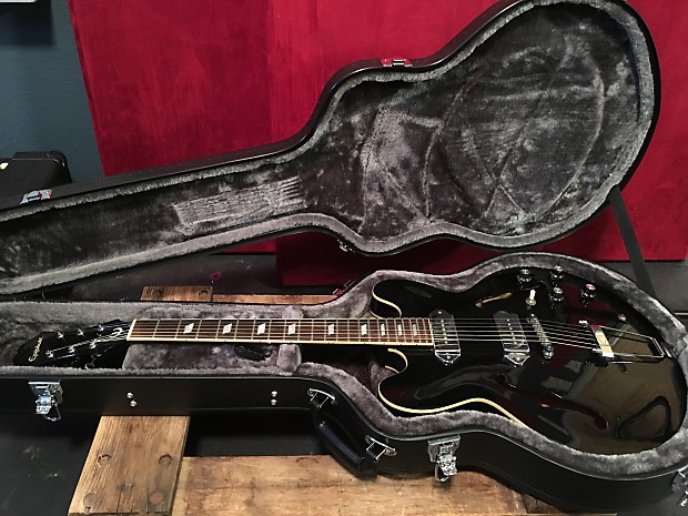 Epiphone Casino Ebony 2005 Peerless Factory - Kent Armstrong | Reverb