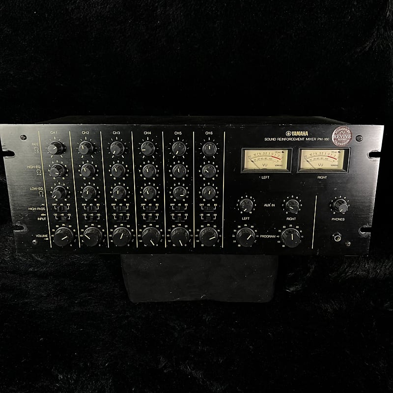 Revive Audio-Modded Yamaha PM-180 Rackmount Mixer with Direct | Reverb
