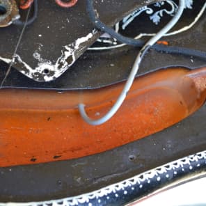 Vintage 1966 Supro Taurus Bass Guitar & OHSC Very Unique | Reverb