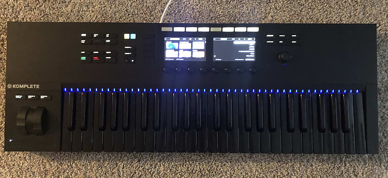 Native Instruments Komplete Kontrol S49 MK2 - All Black | Reverb