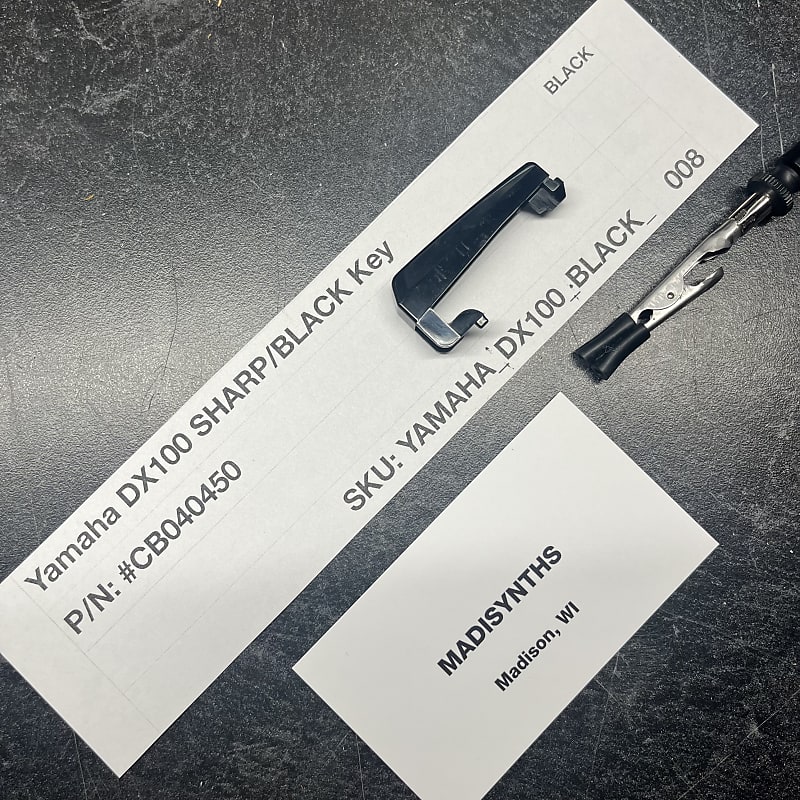 ORIGINAL Yamaha Replacement SHARP/BLACK Key (CB040450) for | Reverb UK