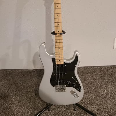 Logan "S" style guitar - Metalic grey | Reverb