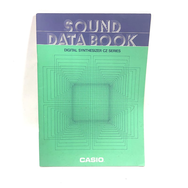 Casio CZ-101 CZ-1000 SZ-1 Data Book | Reverb