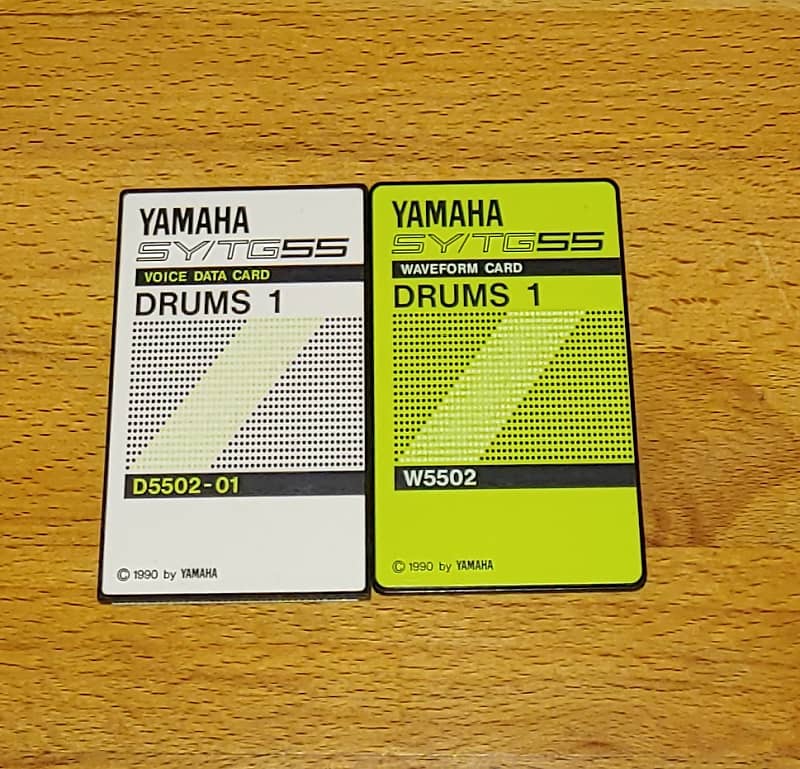 Yamaha SY/TG55 Drums 1 Expansion Set 1990 | Reverb