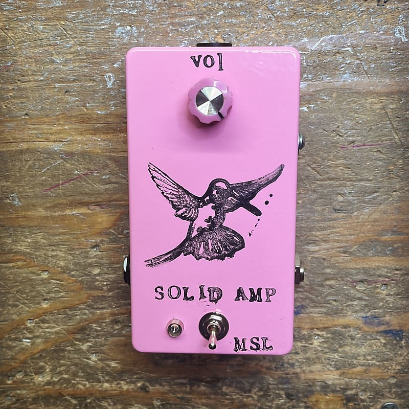 Make Sounds Loudly Pedals Solid Amp - Pink | Reverb