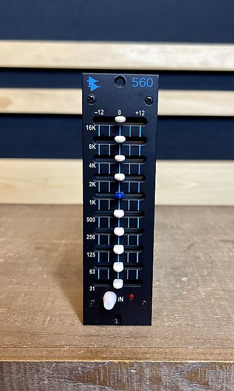 Vintage API 560B Graphic Equalizer with a new 560 chassis. | Reverb