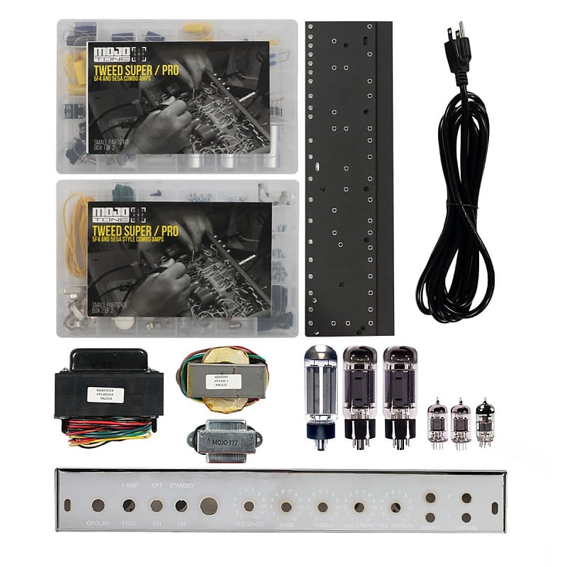 Mojotone Tweed Super® 5F4 Style Amplifier Kit | Reverb