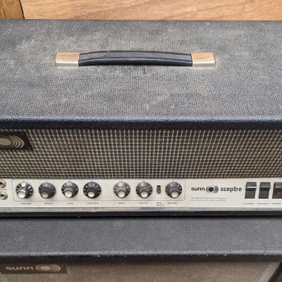 Sunn Sceptre Vintage 60-Watt Tube Amp Head with 2x15" | Reverb