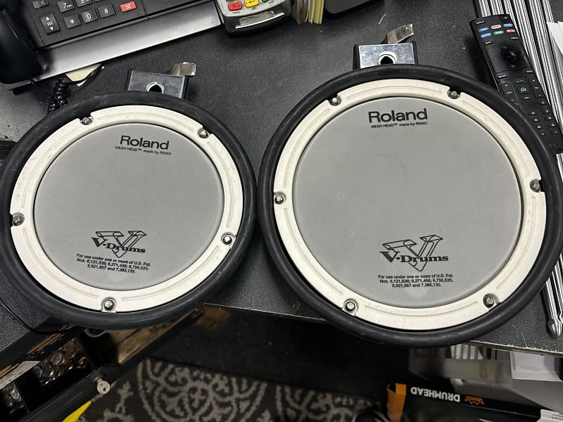 Roland PD-6X and PD-8X trigger pads 2021 - black | Reverb