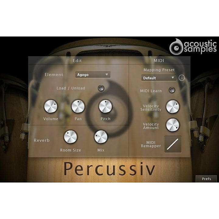 Acousticsamples Percussiv' | Reverb