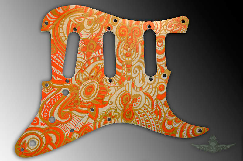 Fender Stratocaster Unique Pickguard | Reverb