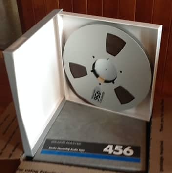 Ampex Ampex 456 1/2" x 10 1/2" reels of tape - 5 each in | Reverb