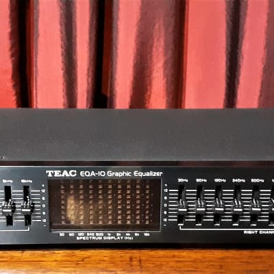 1981 TEAC EQA-10 MKII Stereo Ten Band Graphic Equalizer | Reverb