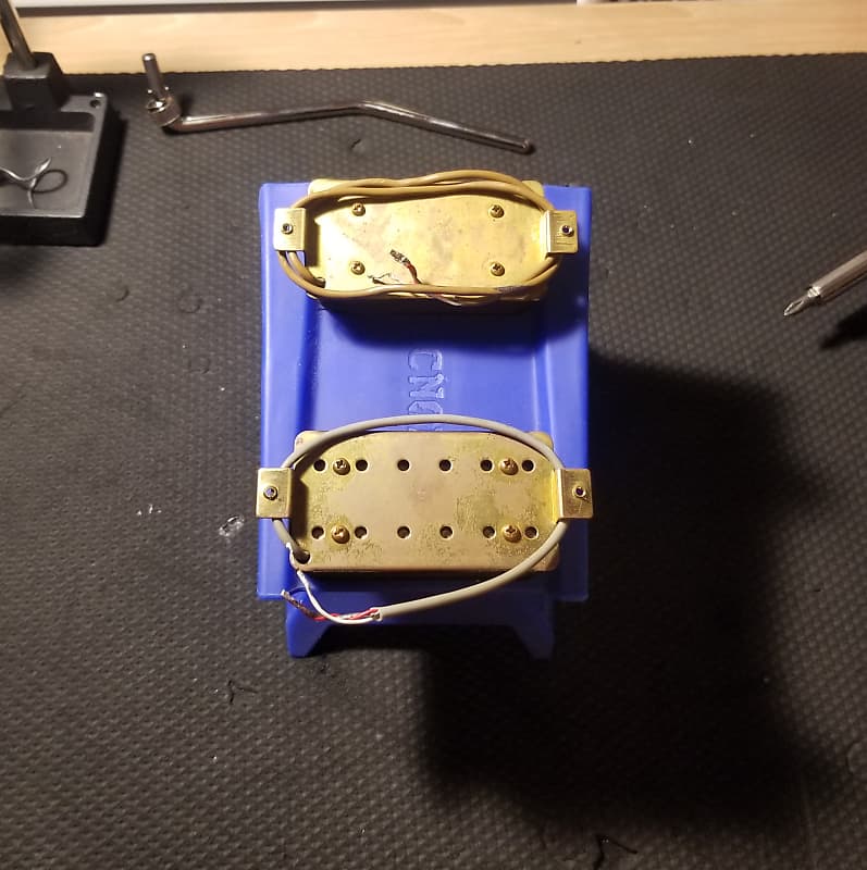 Kramer Neck & Bridge Humbucker Set - Black | Reverb