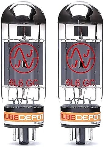 JJ Electronic 6L6GC Power Tube Matched Pair | Reverb