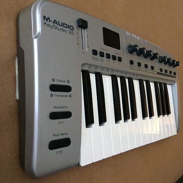 M-Audio KeyStudio 25 2008-2013 Black / Silver | Reverb